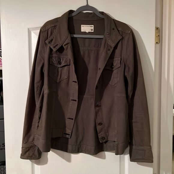 rag & bone | Jackets & Coats | Rag Bone Army Green Chamberlain Jacket | Poshmark